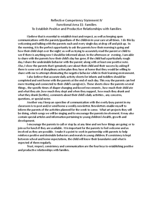 CDA Explanation for ECE 3 and 4 - CDA Candidate: - Studocu