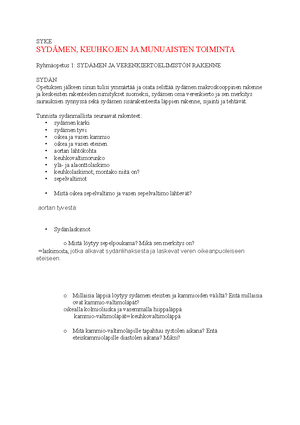 [Solved] Mitk ovat nefronin verenkierron osat ja miten verenpaine ...