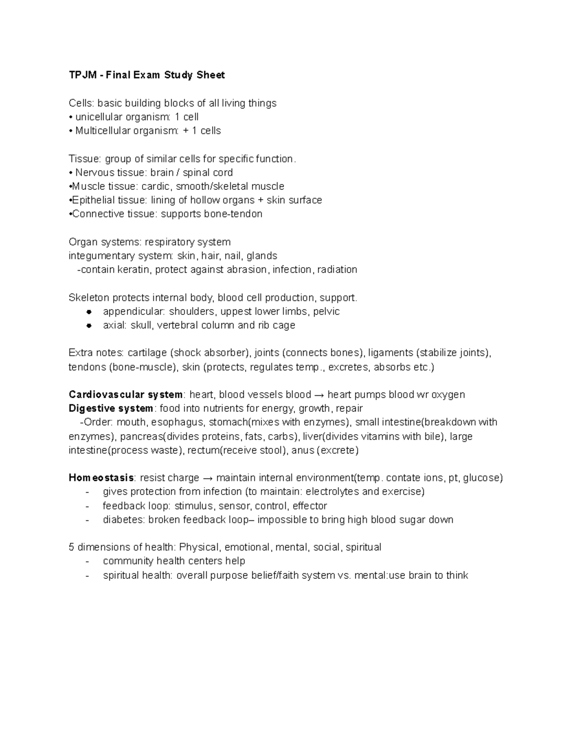 TPJM Unit 1 & 2 - Unit 1 & 2 review - TPJM - Final Exam Study Sheet ...