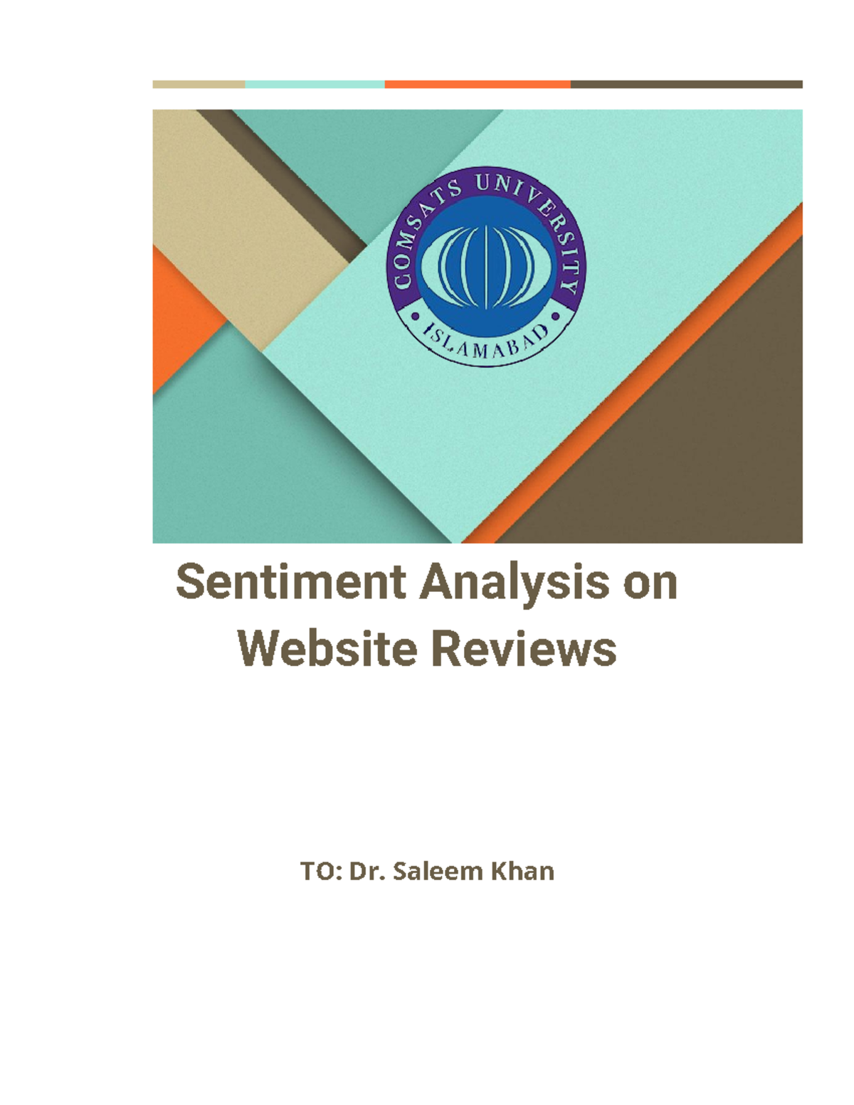 Sp22-bai-023 & FA21-BAI-038 ML project documentation - Sentiment ...