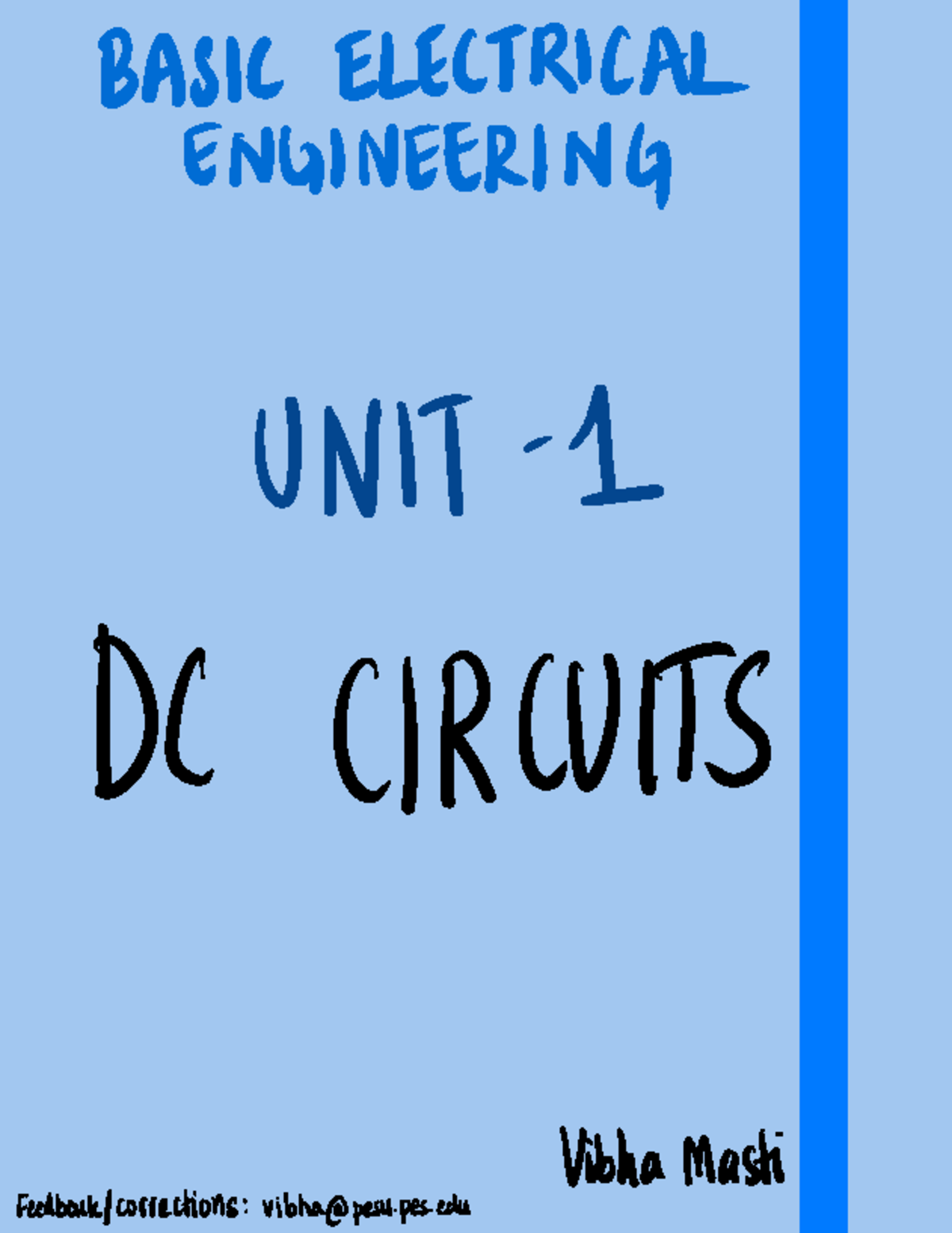 DC Circuits unit- 1 - BASIC ELECTRICAL ENGINEERING UNIT DC CIRCUITS ...