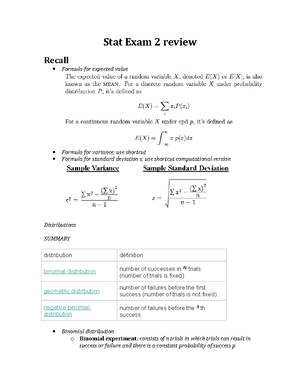 Handout 1 - additional lecture info - STAT 211 Handout 1 (Chapter 1) Overview and Descriptive ...