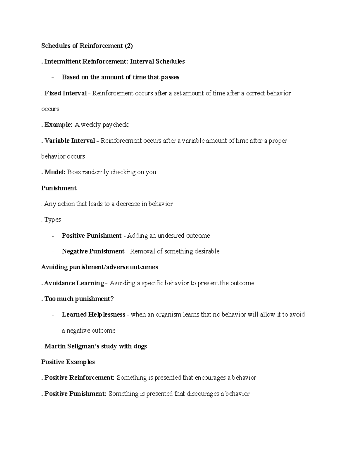 Learning Part 2 - Dr. Nicholas Maxwell - Schedules of Reinforcement (2 ...