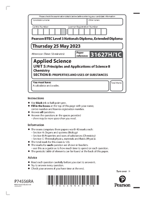 Physics unit 5 2018 jan - Revision - Applied Science Unit 5: Principles ...