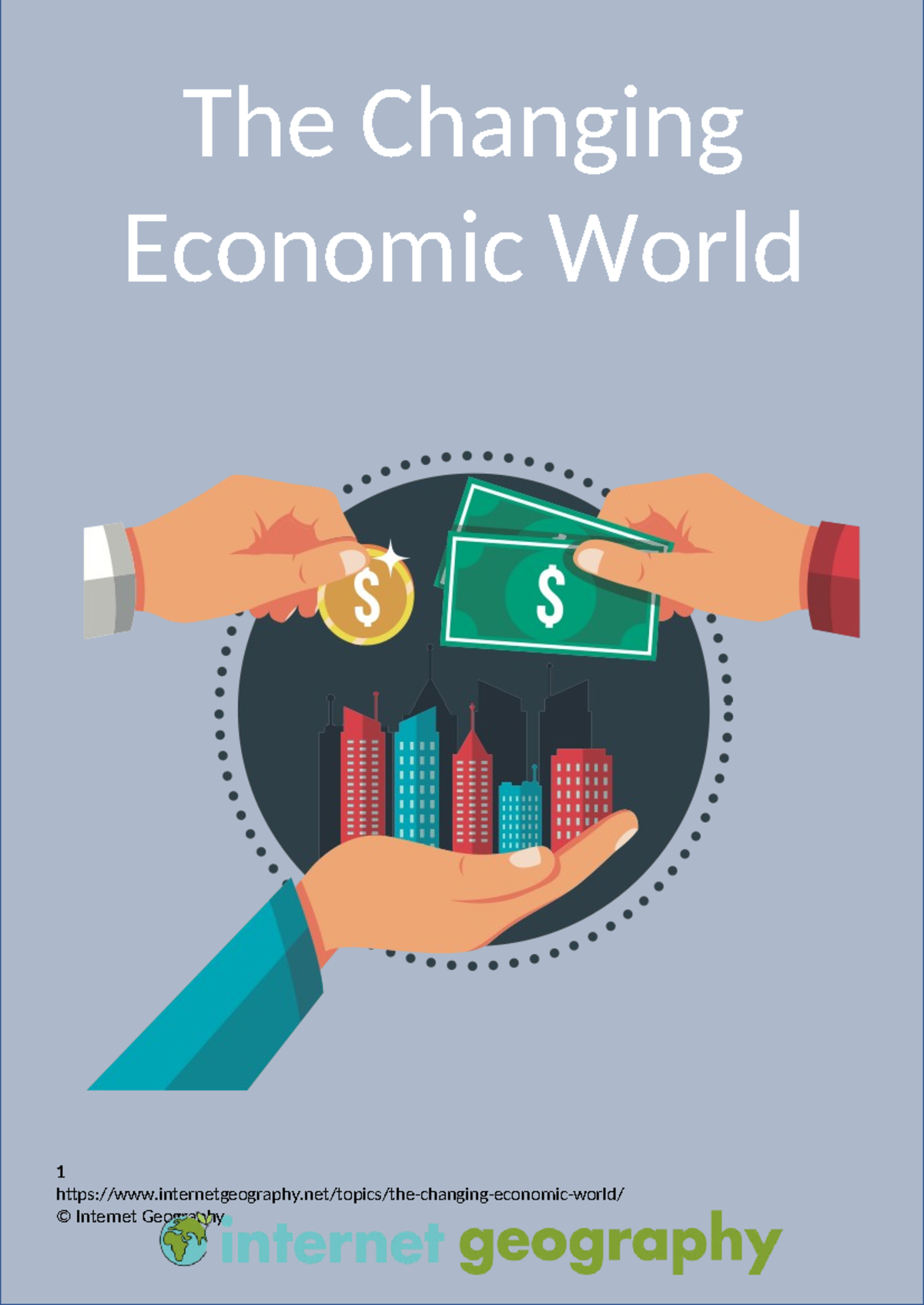 The Changing Economic World Work Booklet - 1 internetgeography/topics ...