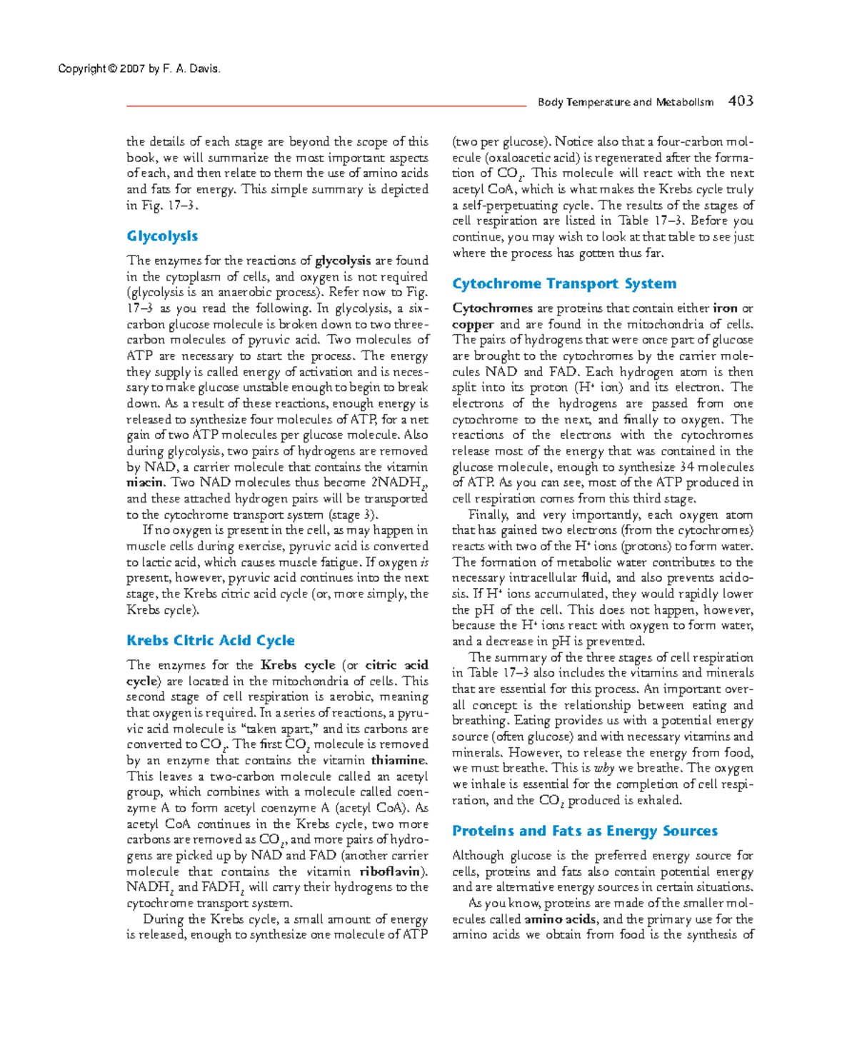 Anatomy and Physiology (43) - the details of each stage are beyond the ...