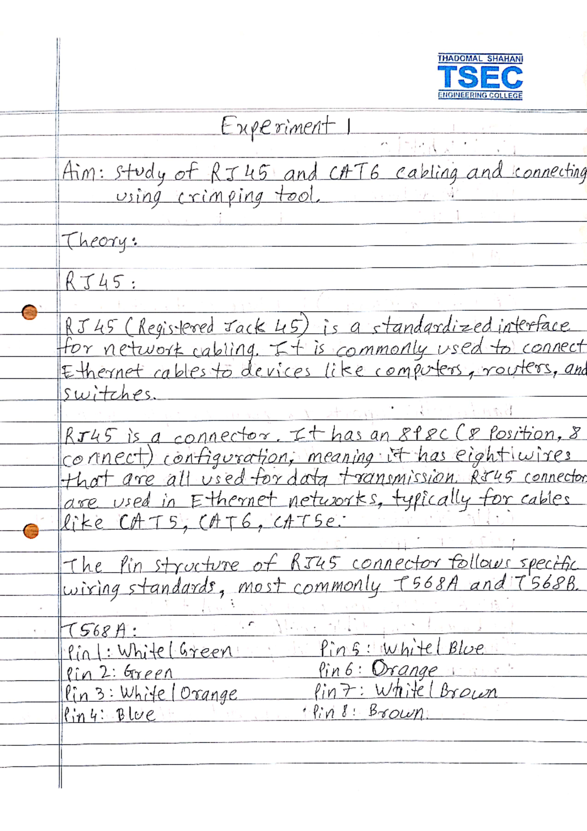 CN1 - These are the notes of Computer Networks Sem 5 - THADOMAL SHAHANI ...