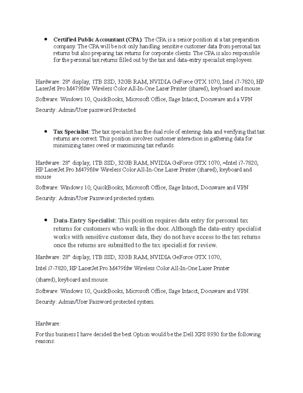 IT 200 Project 1 the first project you have to turn in - Certified ...