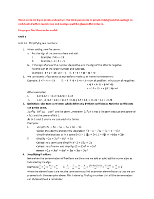 Lecturenotes - Notes - MATH10282: Introduction to Statistics ...