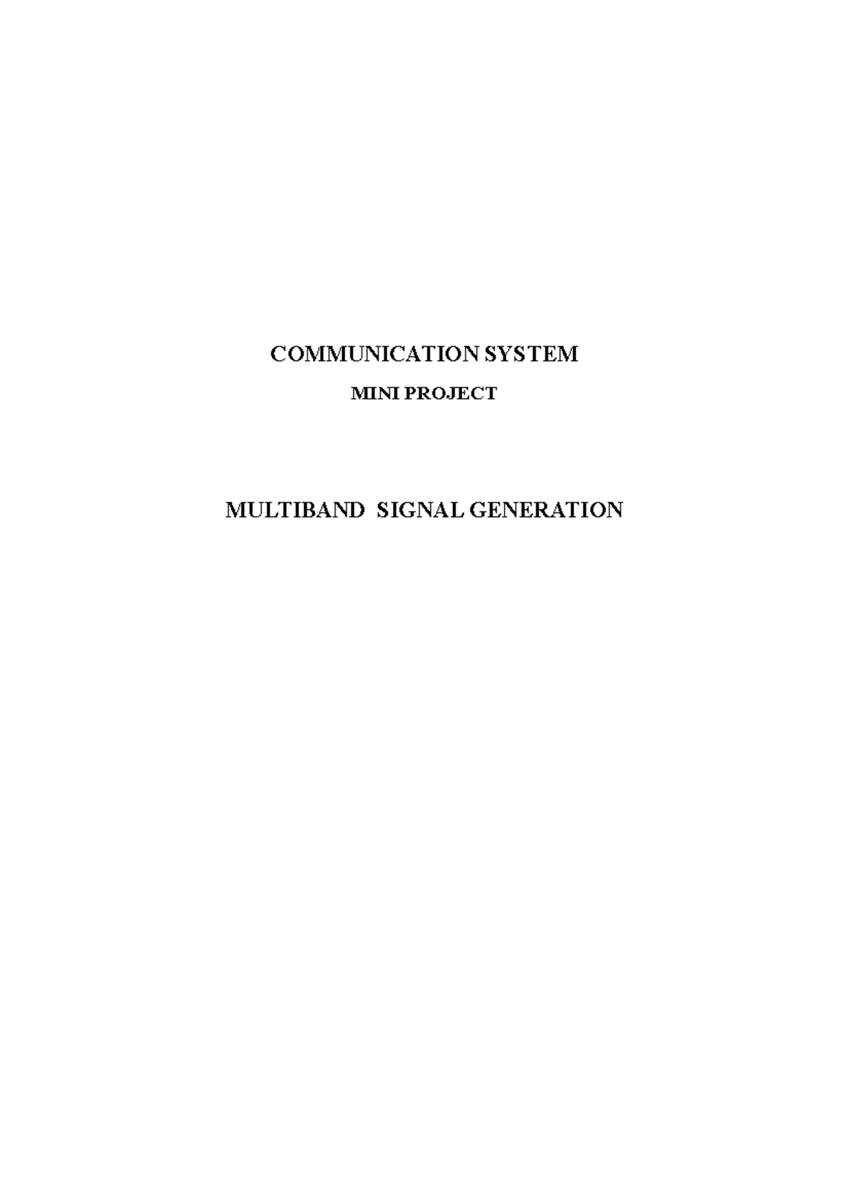 New Microsoft Word Document (3) - COMMUNICATION SYSTEM MINI PROJECT ...
