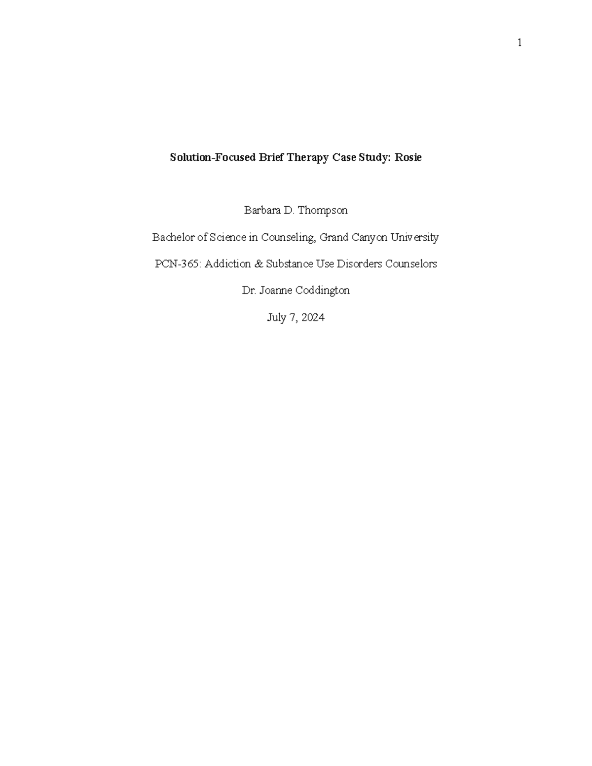 Thompson,B-Solution-Focused Brief Therapy Case Study,Rosie.docx ...