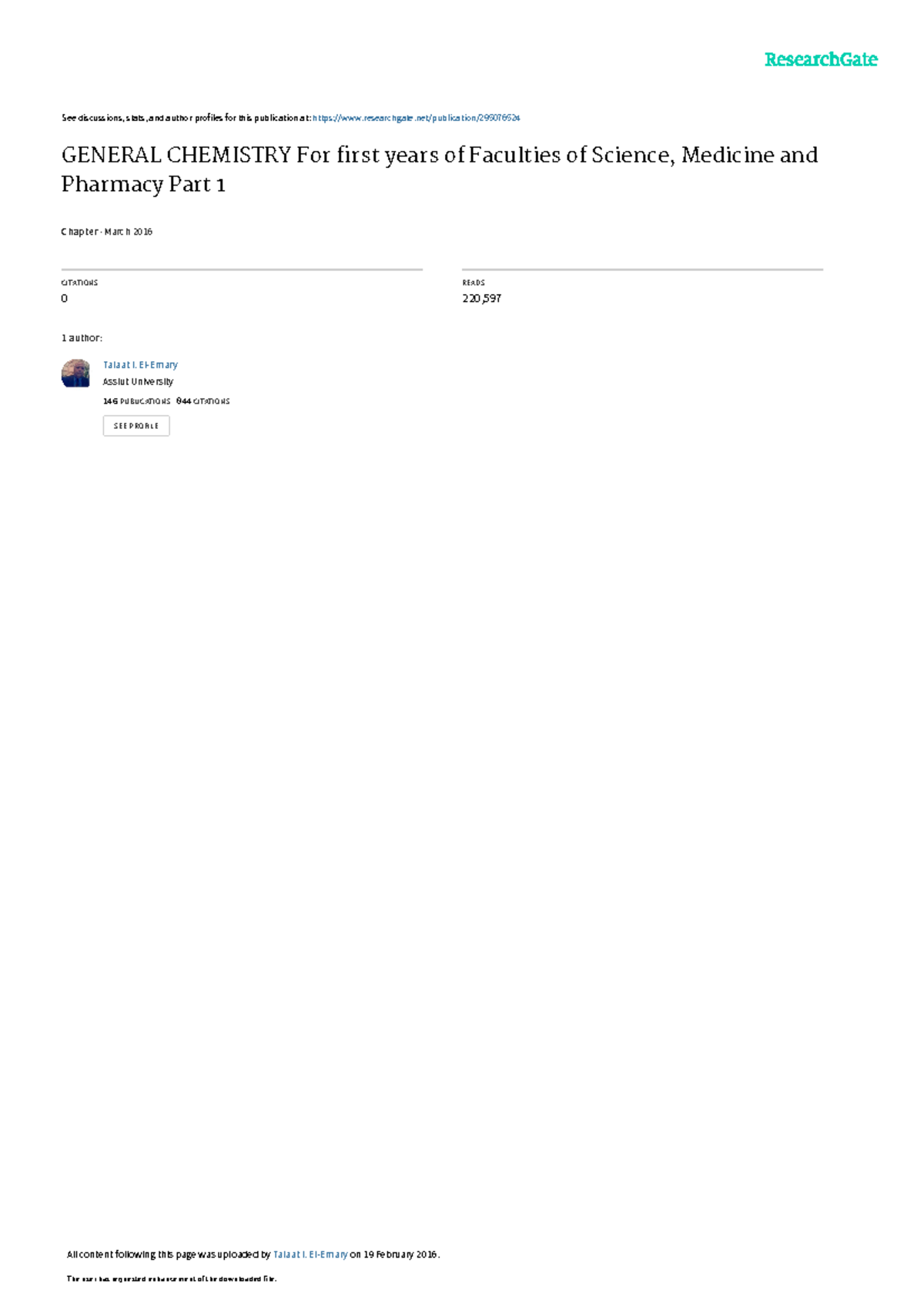 Generalchemistry - Summary Performing the Past - See discussions, stats, and author profiles for ...