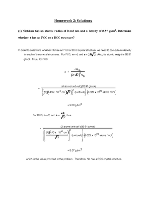 Homework 5 Solutions - .... - MAE 20: Homework 5 Solutions (1) A lead–tin alloy of composition ...
