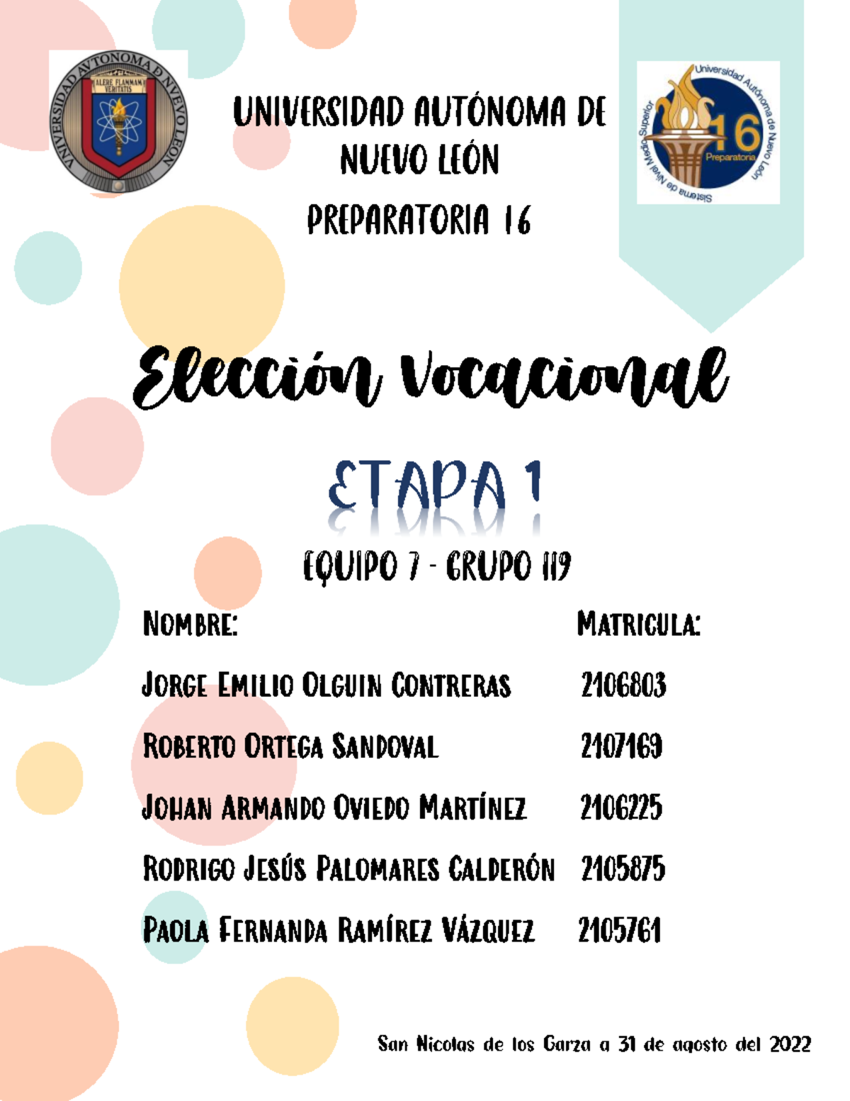 Equipo 7 AR Etapa 1 EV - espero sirva - Elección vocacional Universidad ...