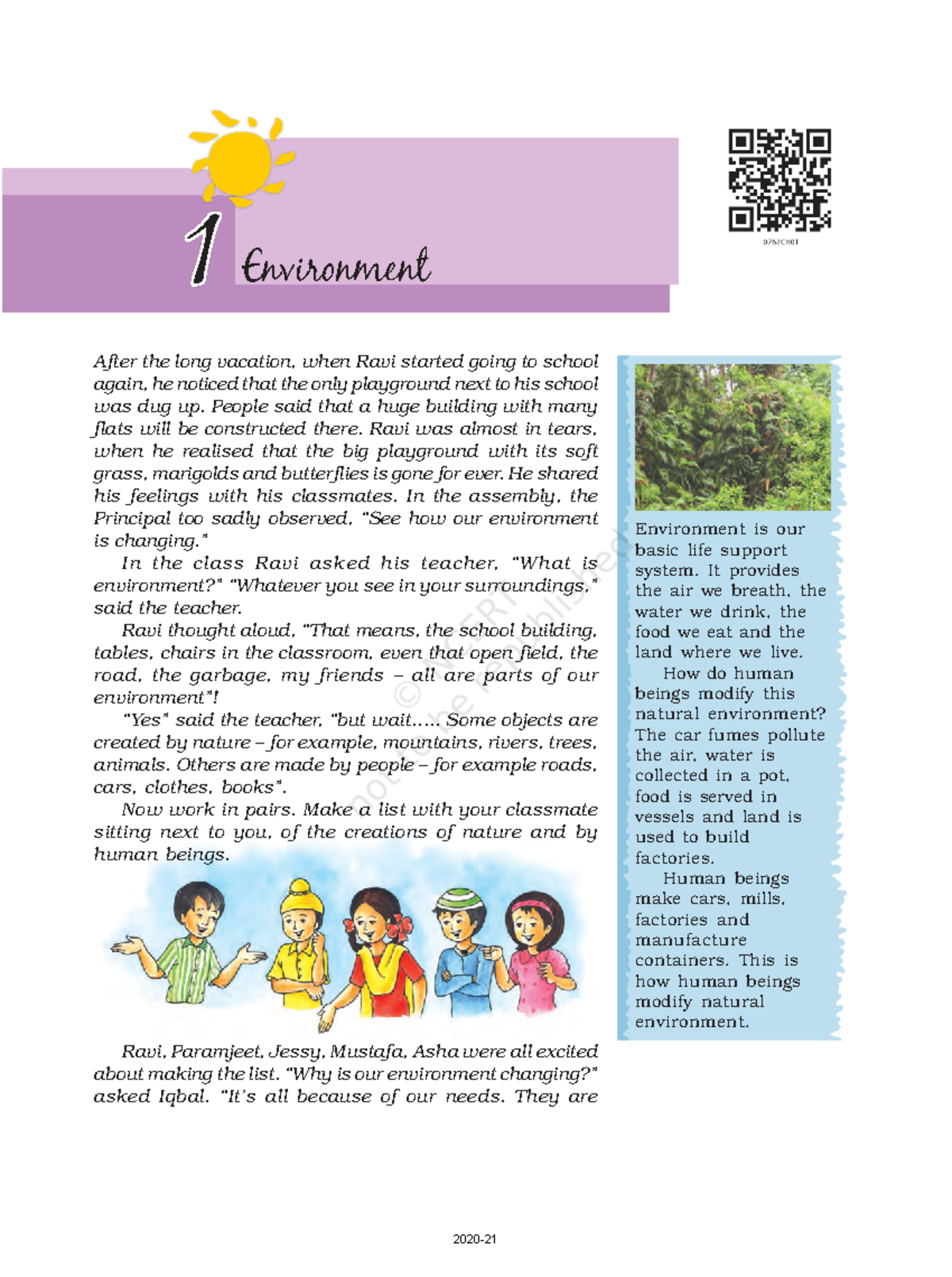 1 - Environment - sanu lor nhi!! - After the long vacation, when Ravi ...