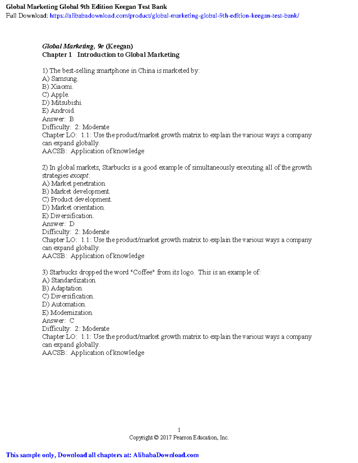 1 global-marketing-global-9th-edition-keegan-test-bank Collect ...