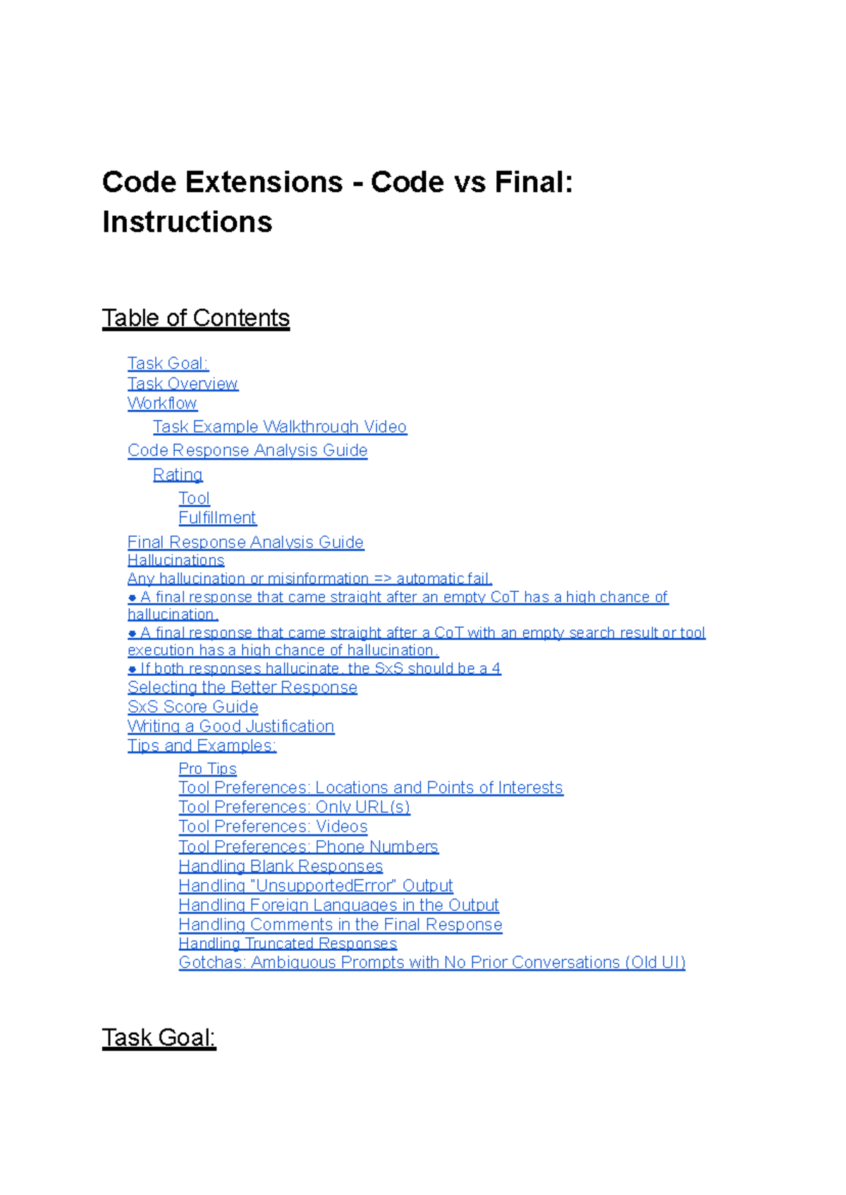 Code Extensions - Code vs Final Instructions - Code Extensions - Code ...