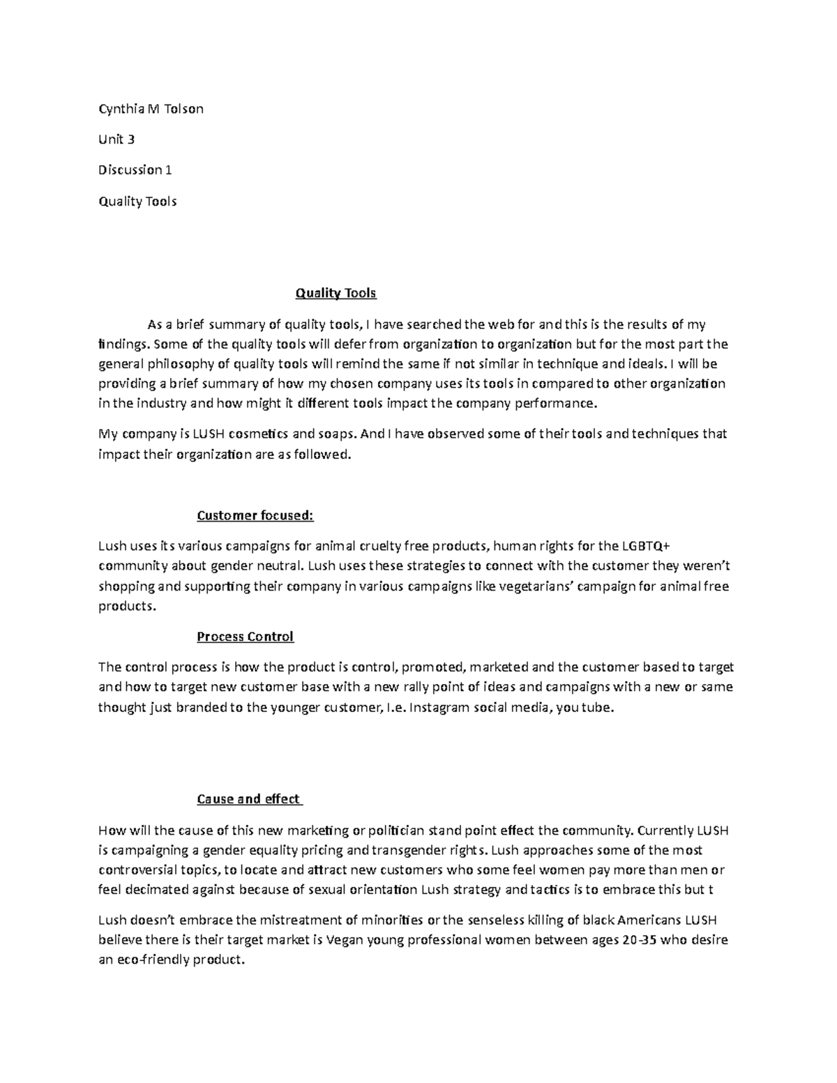 Diss 1,Unit 3 - lecture notes for the class and needed for the test ...