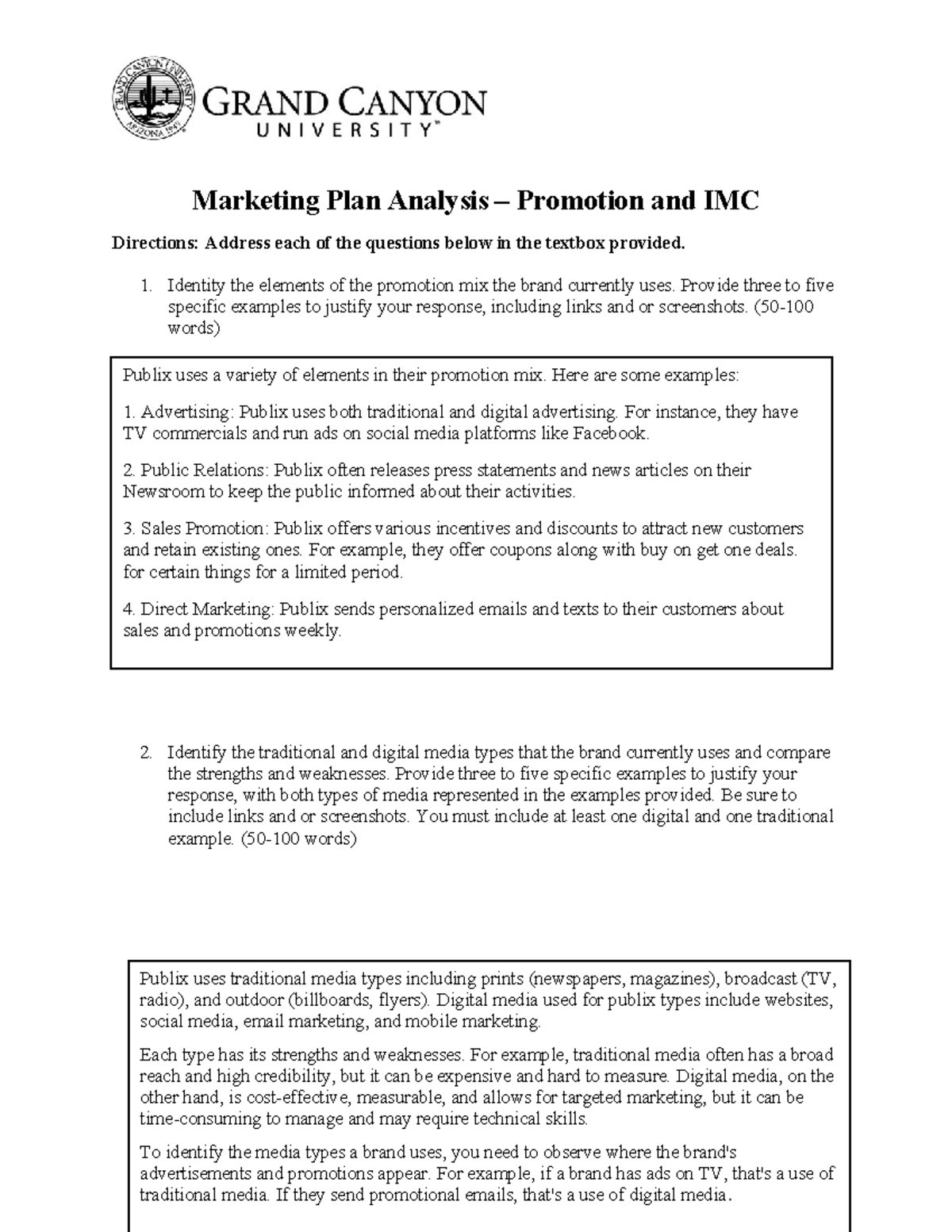 MKT-315-RS-T6-Marketing-Plan-Analysis-Promotion-and-IMC 3 - Marketing ...