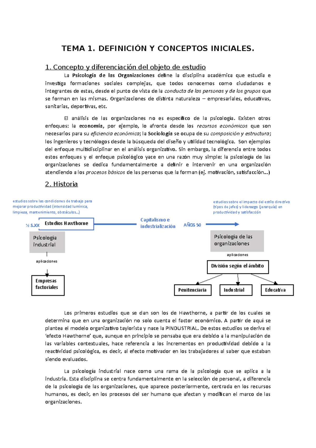 Tema 1. Definición y conceptos iniciales - TEMA 1. DEFINICIÓN Y ...