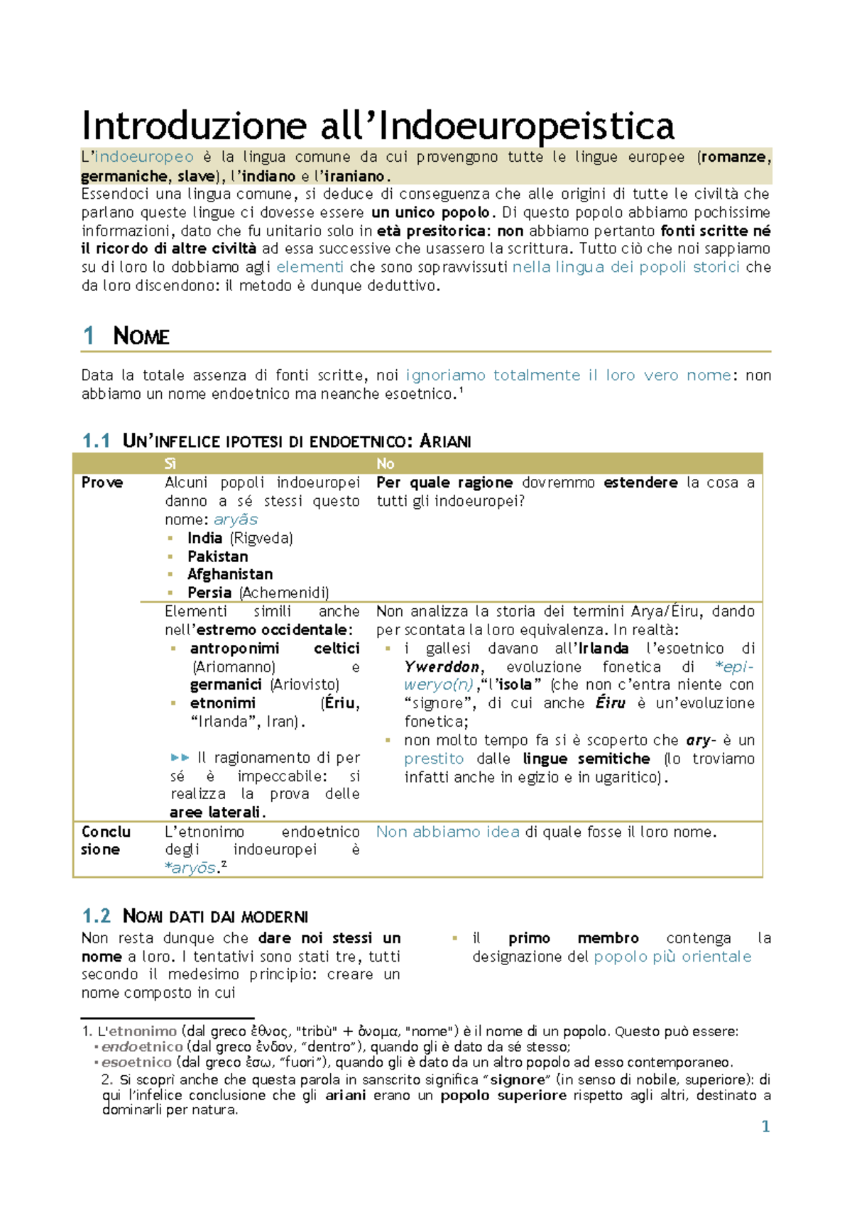 Indoeuropei: la ricerca dell'Urheimat - Introduzione all ...