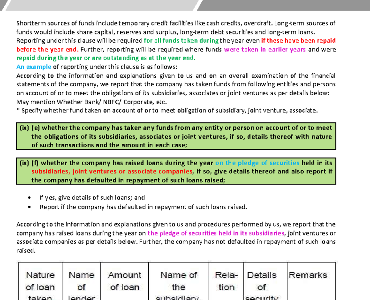 Audit-10 - Provisions relating to Audit under Companies Act ...