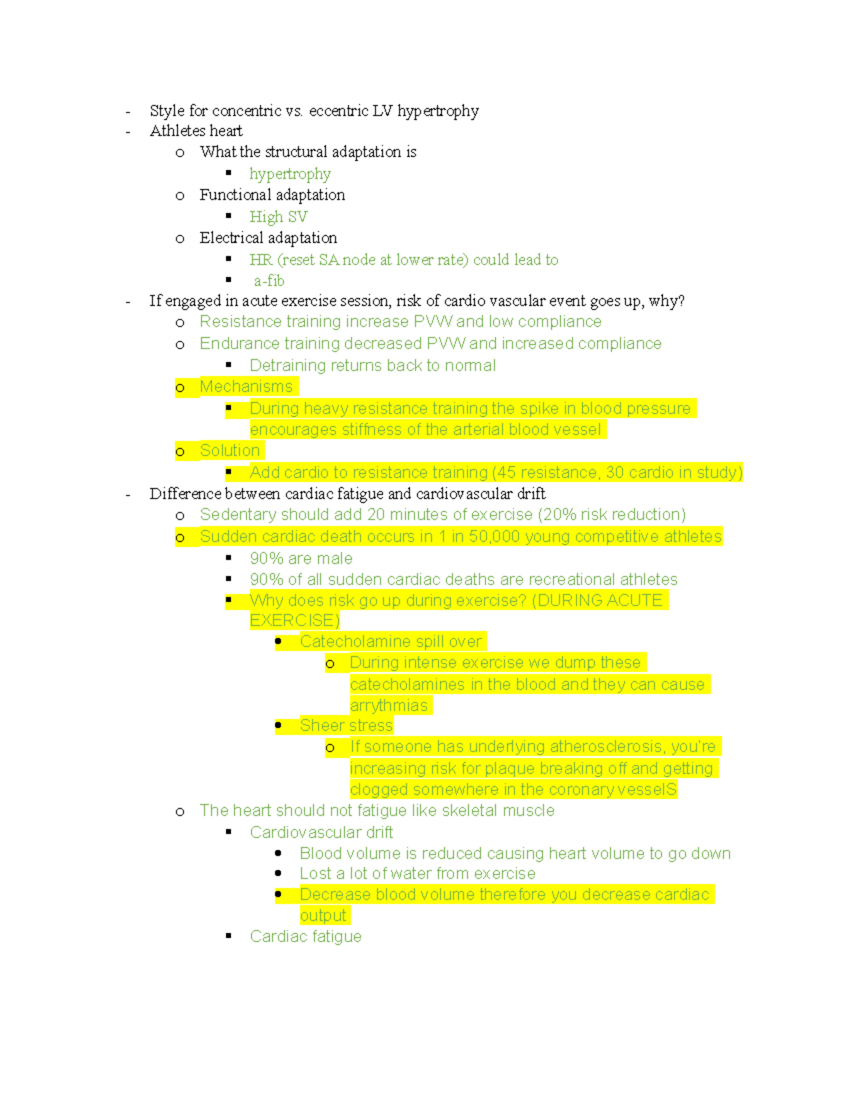 Review - Style for concentric vs. eccentric LV hypertrophy - Athletes ...