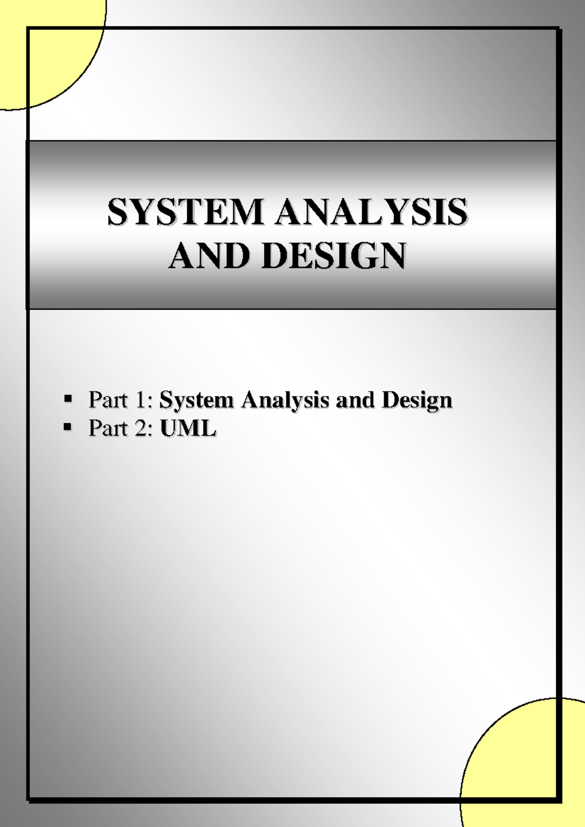 System-analysis-and-design-R.K. Singh - SYSYSSTTEEMM AANNAALLYYSSIISS ...