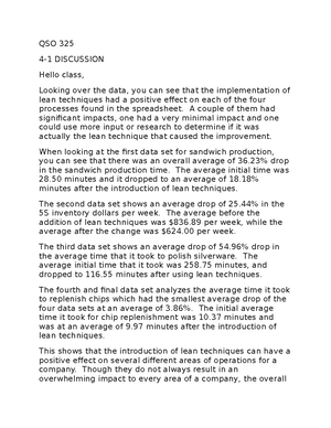 QSO 325 process maps - 3-2 Assignment: Process Map Southern New ...