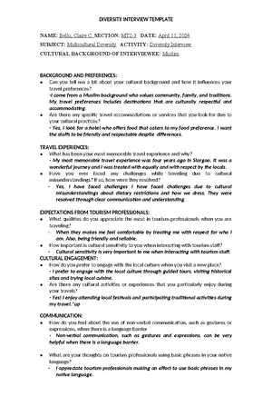 Diversity-Interview-Template - DIVERSITY INTERVIEW TEMPLATE NAME ...