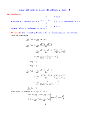 Calculo Diferencial E Integral Examen Semana 3 Parte 1 - Semana 03: Sumativa 1 Prueba Solemne 1 ...