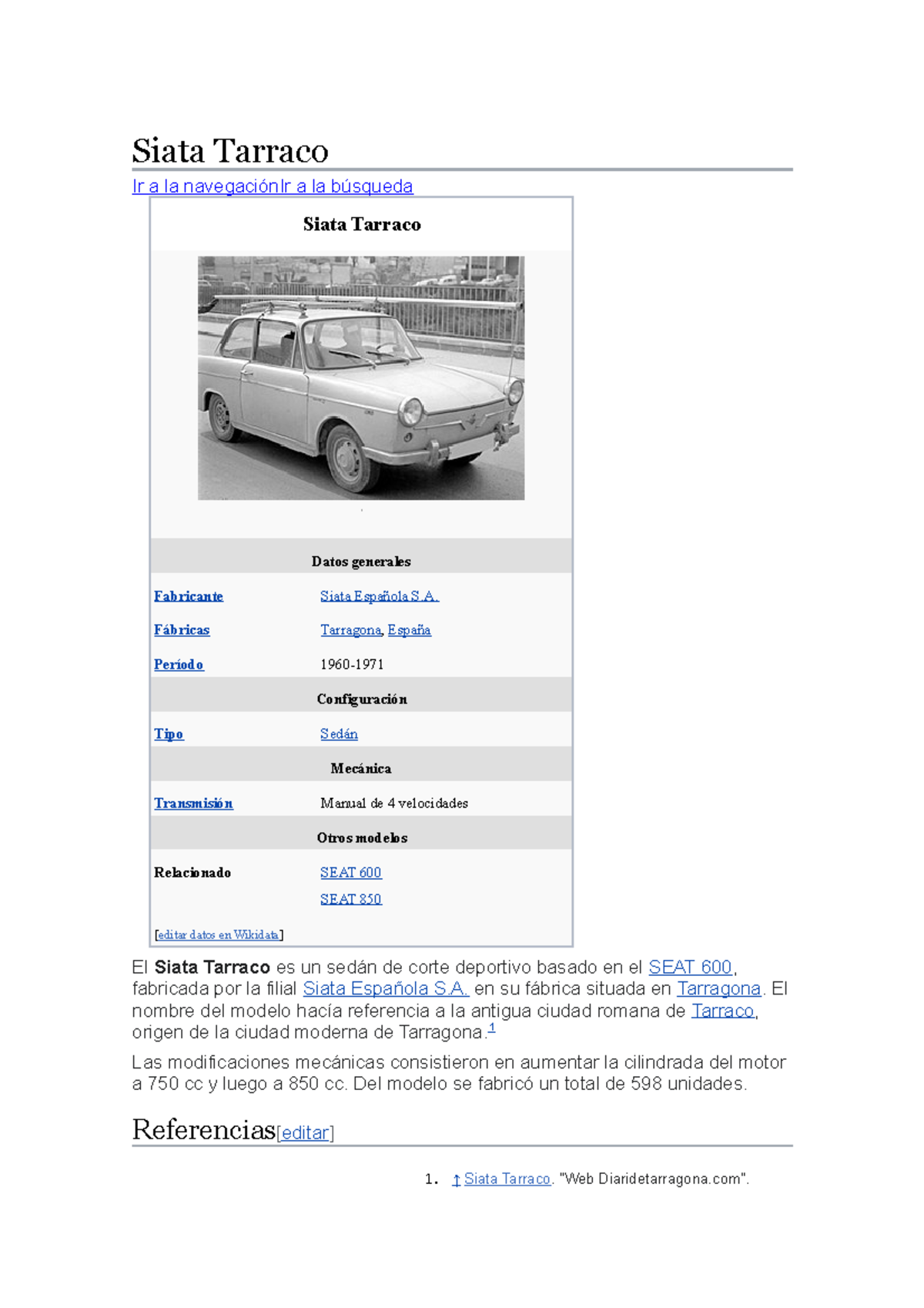 Siata Tarraco - Siata Tarraco Ir a la navegaciónIr a la búsqueda Siata ...