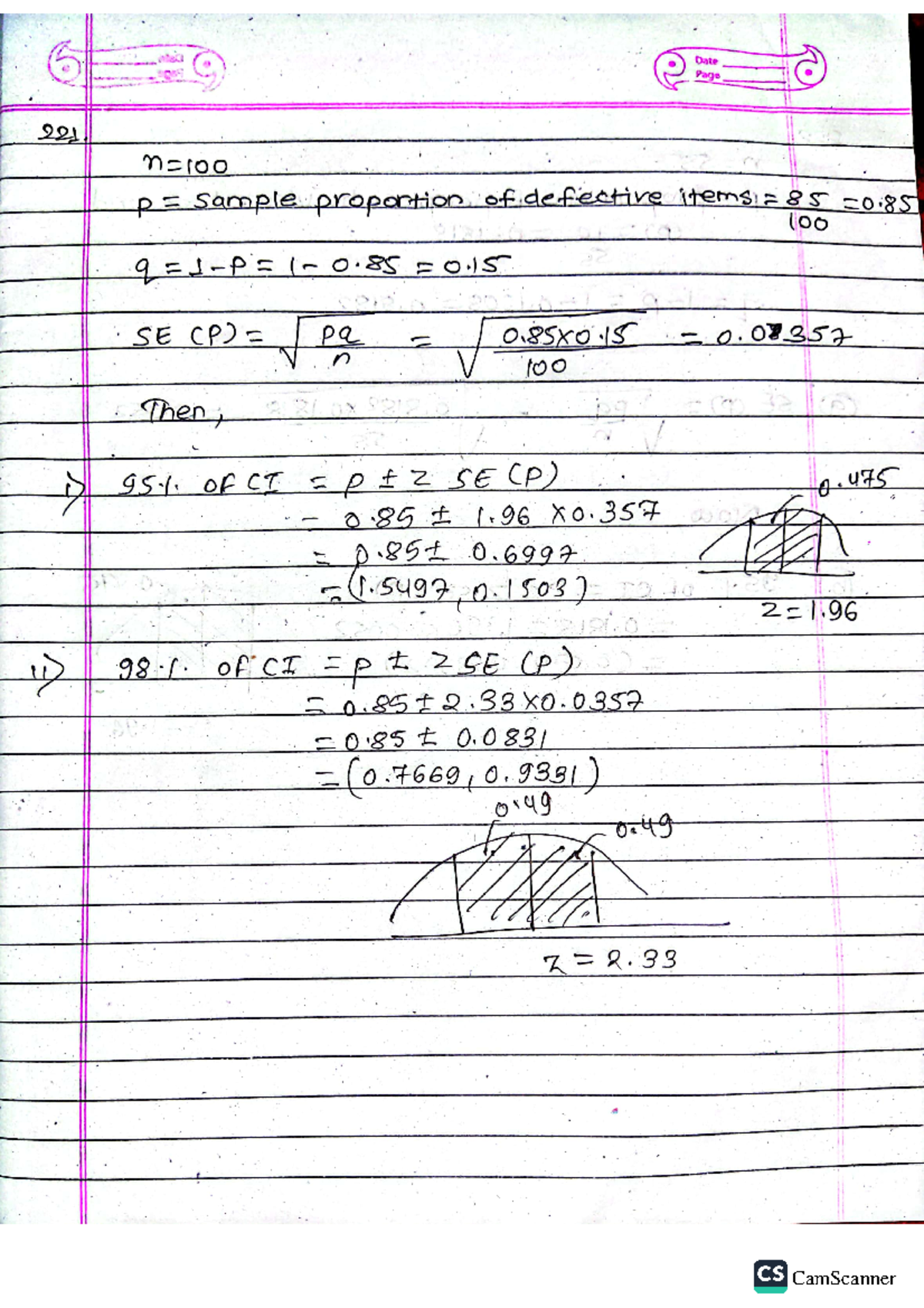Probability Solution 221 to 348 - Probability and Queuing Theory - Studocu