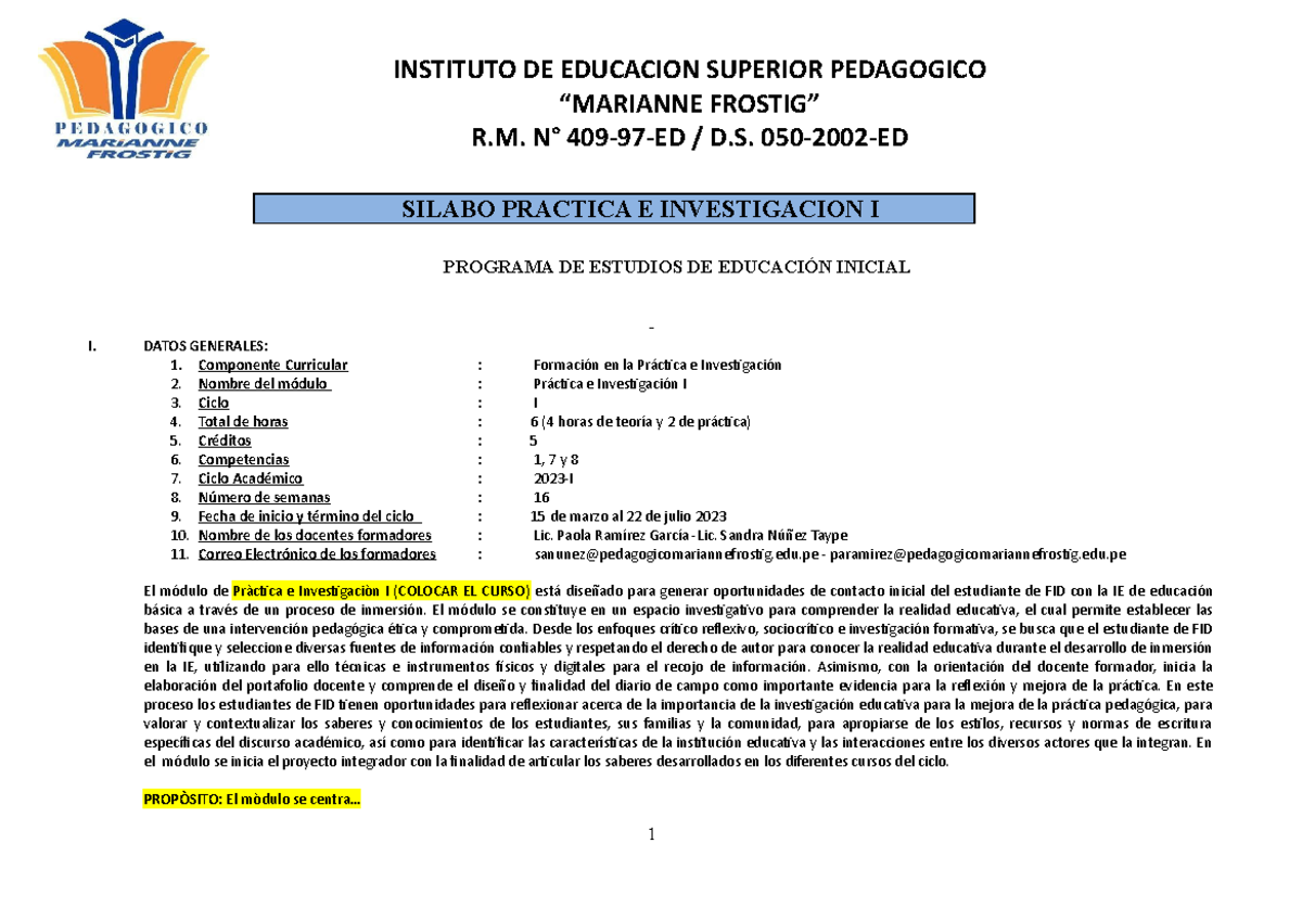 Modelo DE Silabo ok - silabus - INSTITUTO DE EDUCACION SUPERIOR ...