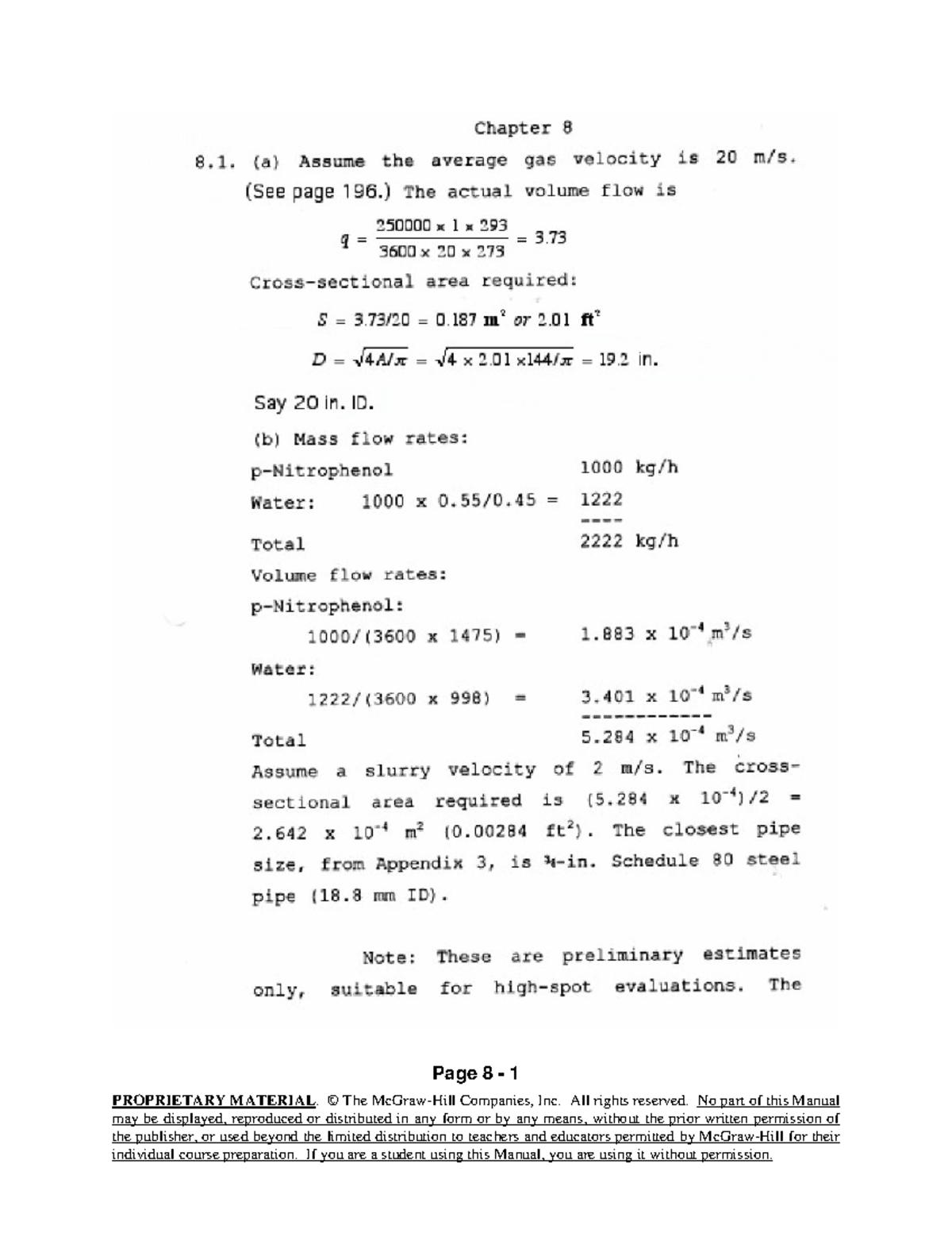 Chapter 08 solutions - PROPRIETARY MATERIAL. © The McGraw-Hill Companies, Inc. All rights ...