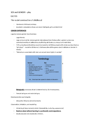 Theory of mind ed1705 - Human development THEORY OF THE MIND AND SOCIAL ...