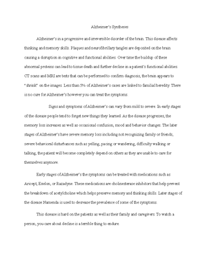 Phase 1- Feynmnan - essay - 1 D115 Advanced Pathophysiology Phase 1 ...