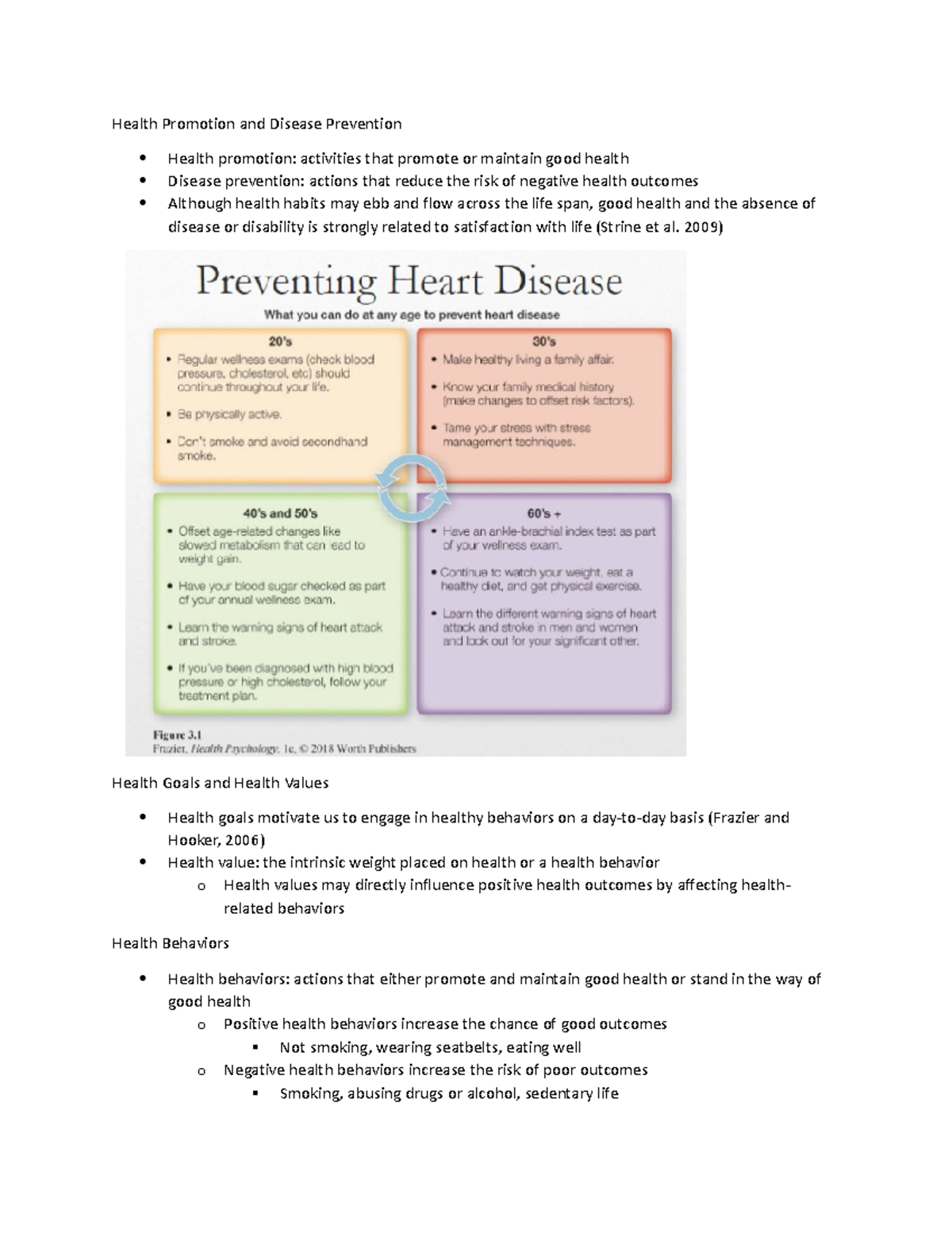 Psy255 health beliefs and behaviors - Health Promotion and Disease ...