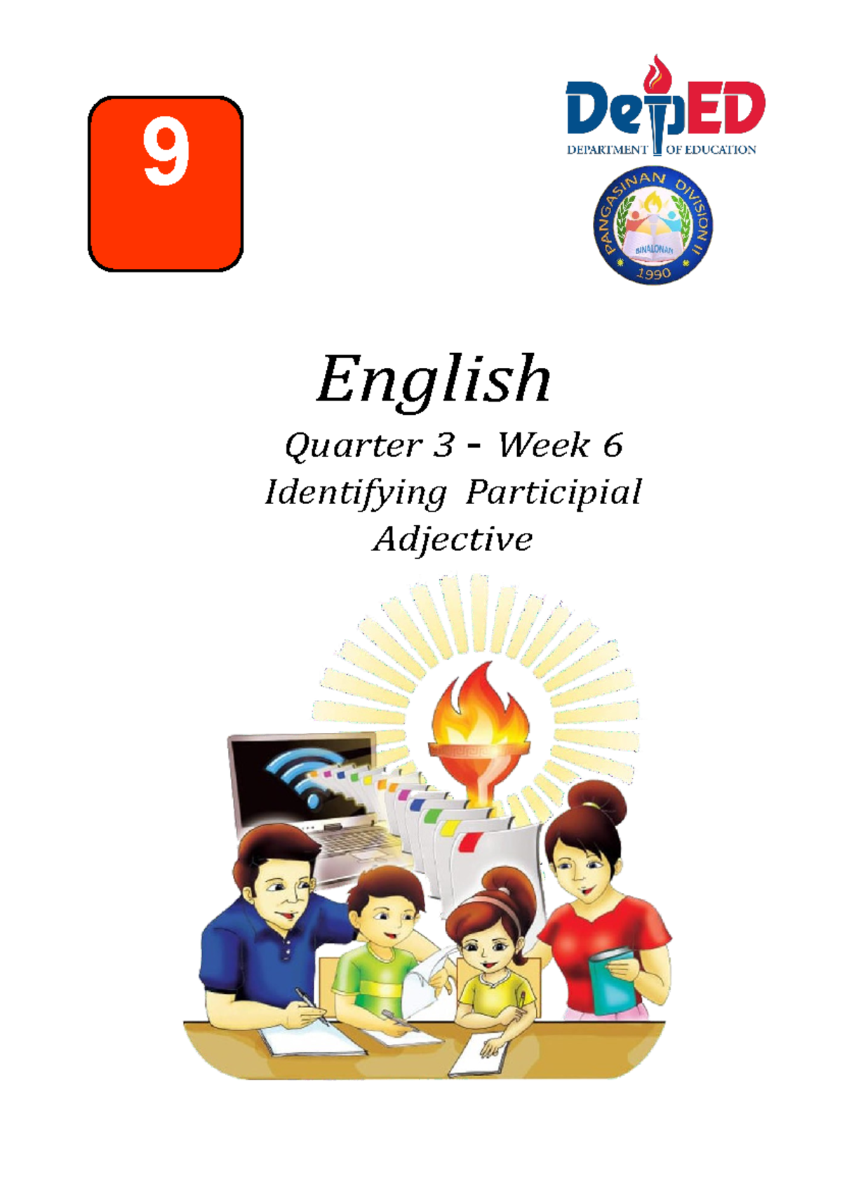 Q3 Module 6 MODULE 9 English Quarter 3 Week 6 Identifying