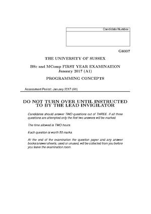 Worksheet 6 - Programming Concepts Worksheet 6 Which of the following ...