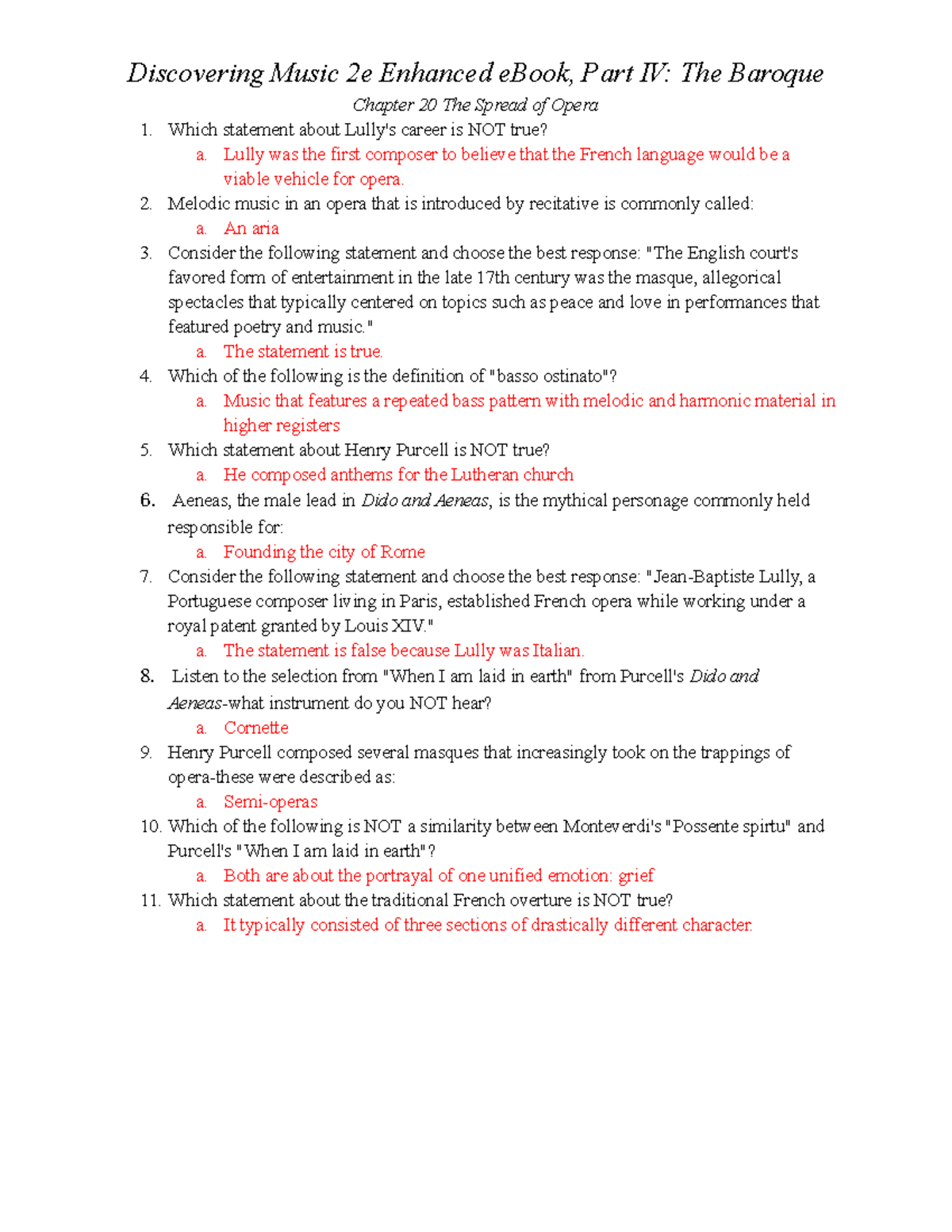 Chapter 20 The Spread of Opera - Discovering Music 2e Enhanced eBook ...