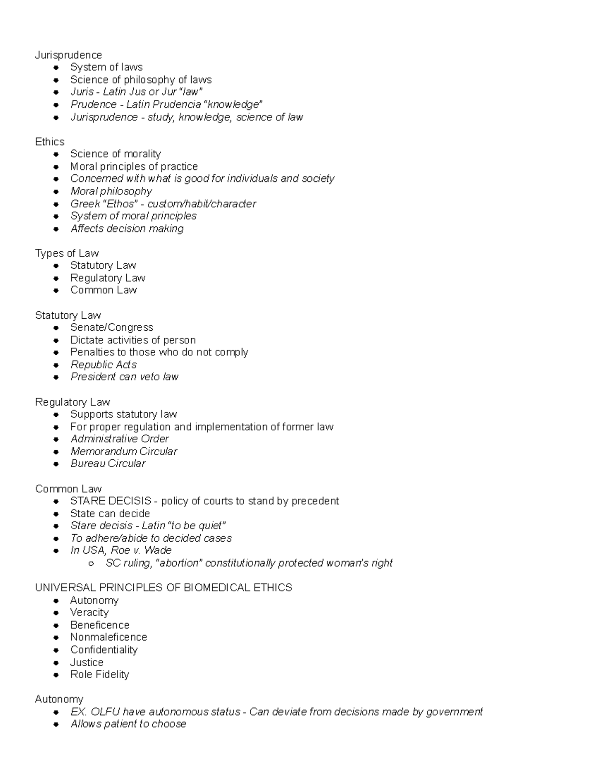 PLPE PSMB - plpe - Jurisprudence System of laws Science of philosophy ...