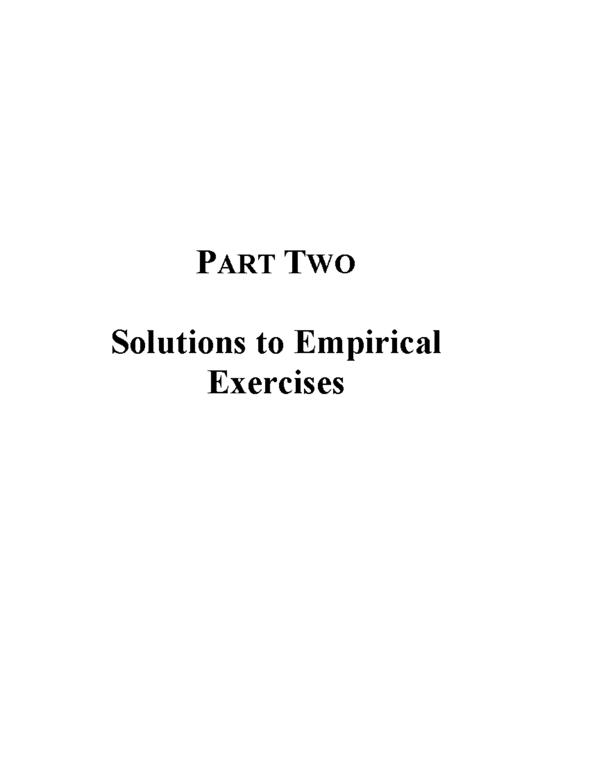 88252109 Introduction To Econometric Solutions To Exercises Part 2