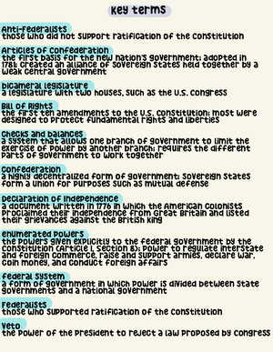 Chapter 2 - The Constitution and Its Origin - Critical Thinking ...