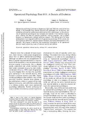 Whats the Problem Police Tactical Psycho - Utah Valley University From ...