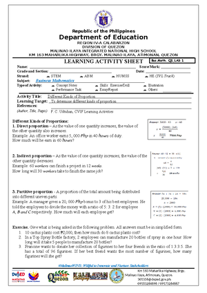 DLP Q1 W3 D3 Adding-and-Subtracting-Similar-RAE - c DAILY LESSON PLAN School LDNHS Grade Level 8 ...