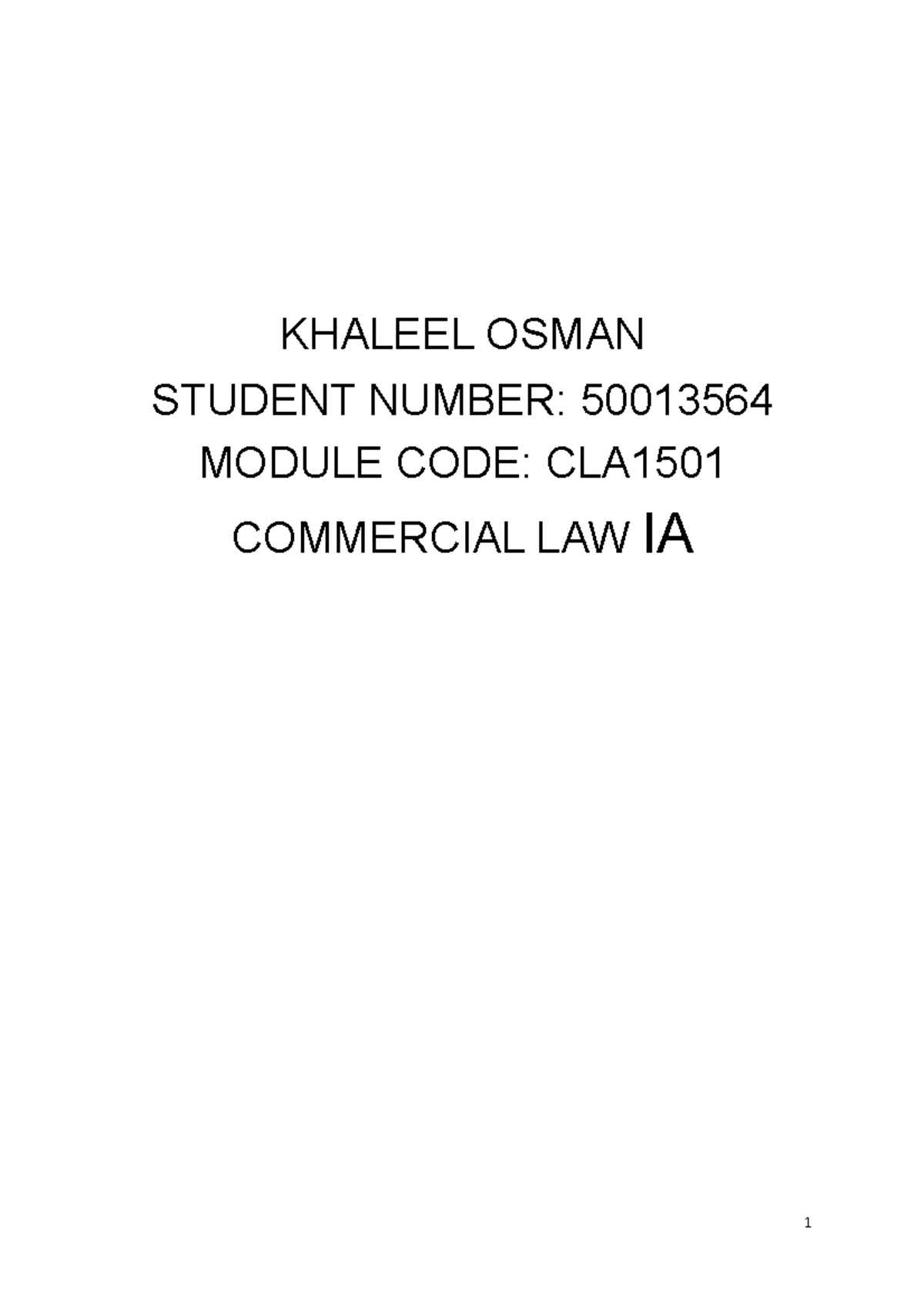 CLA1501 POE - THIS IS A POE FOR THE FINAL EXAM,WHICH COVERS CHAPTERS 1 ...