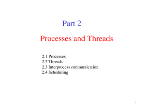 Ch4 EN BK Threads - CHUONG 4 OS - Operating System Concepts Silberschatz, Galvin and Gagne ...