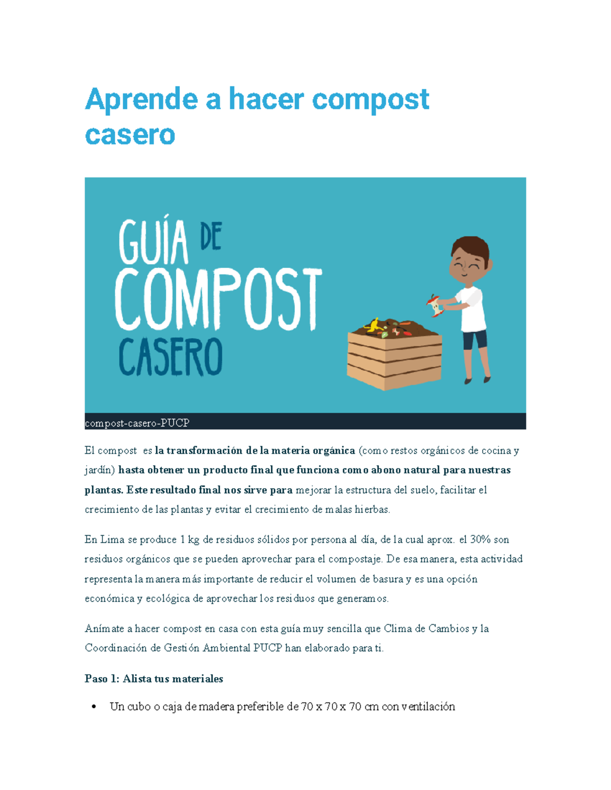 Aprende a hacer compost casero - Aprende a hacer compost casero compost ...