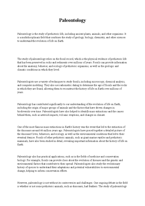 Geology - Geology Geology is the scientific study of the Earth's ...